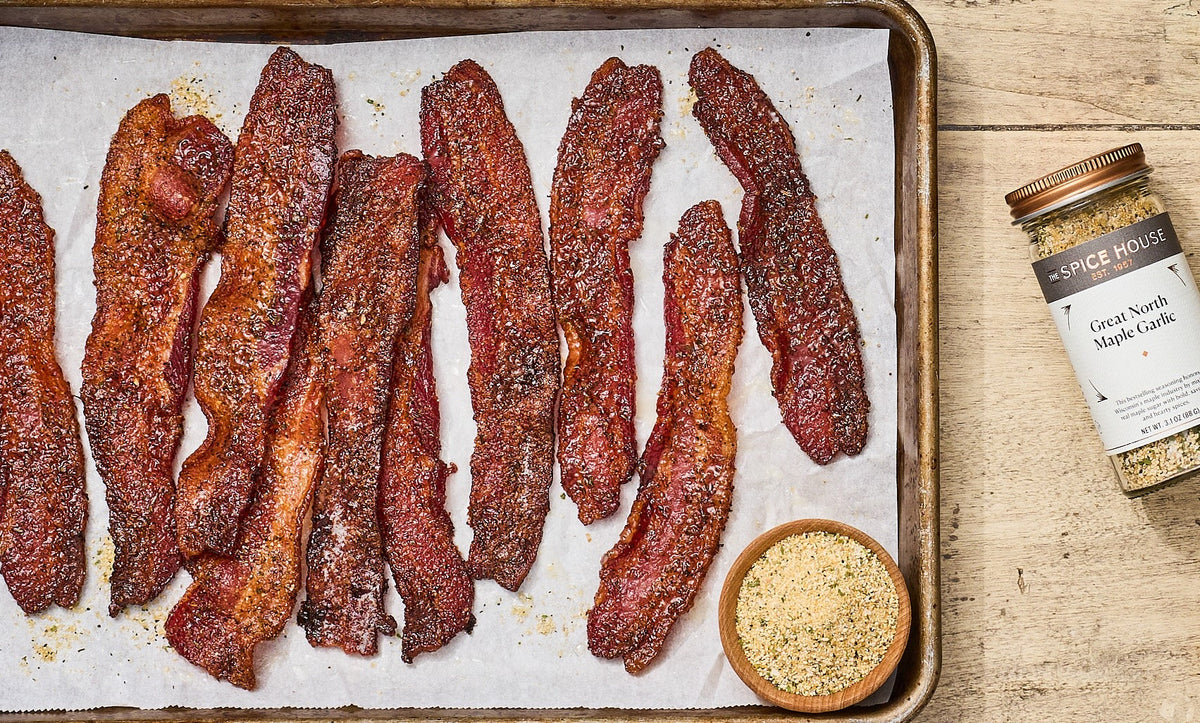 Baked Maple Garlic Bacon - The Spice House