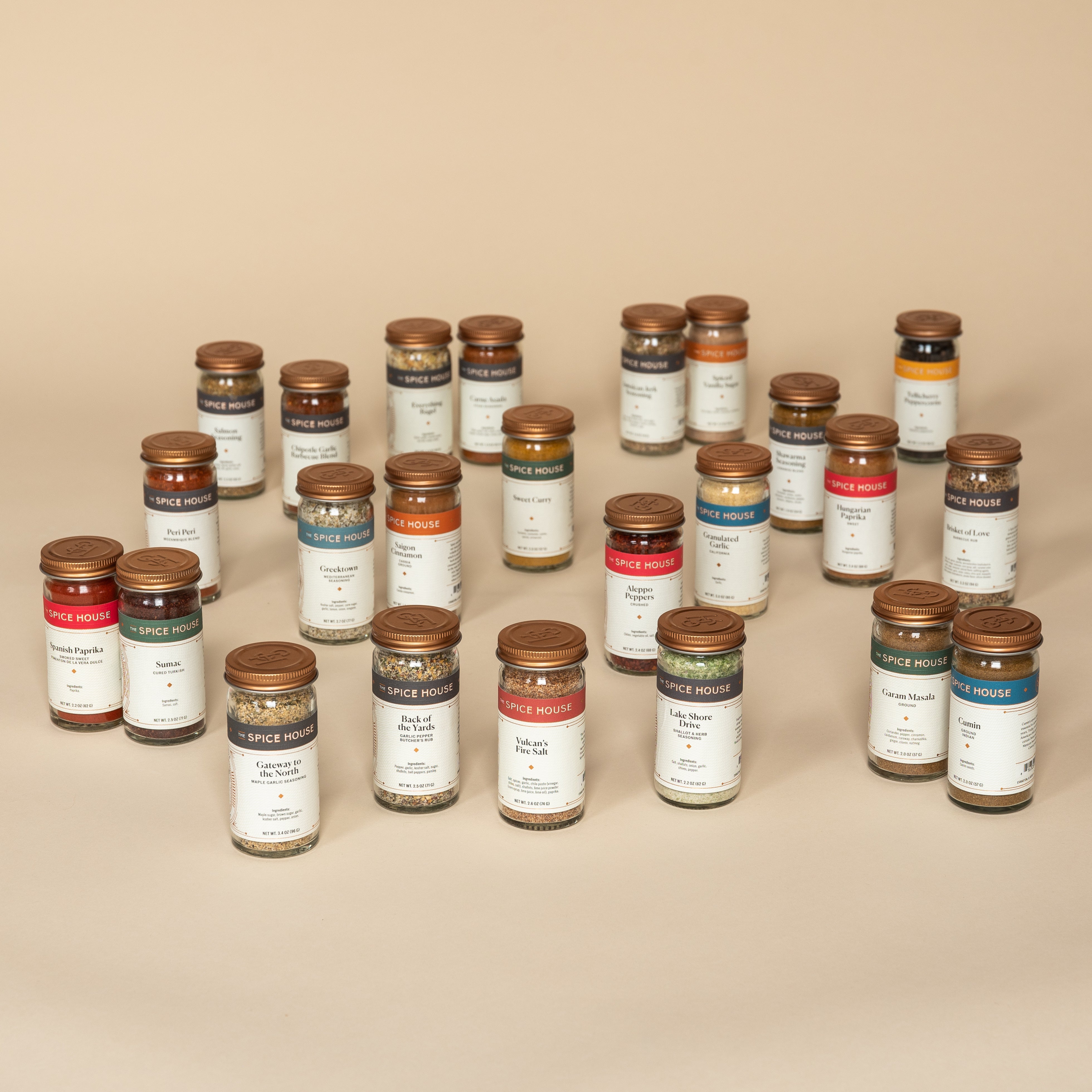 Best of Spice House 24-Jar Gift Set - The Spice House