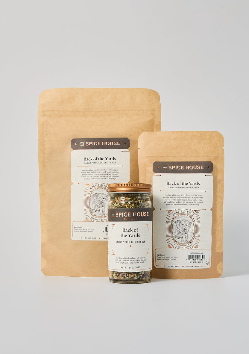 Back of the Yards Rub - Garlic Pepper Butcher's Rub - The Spice House