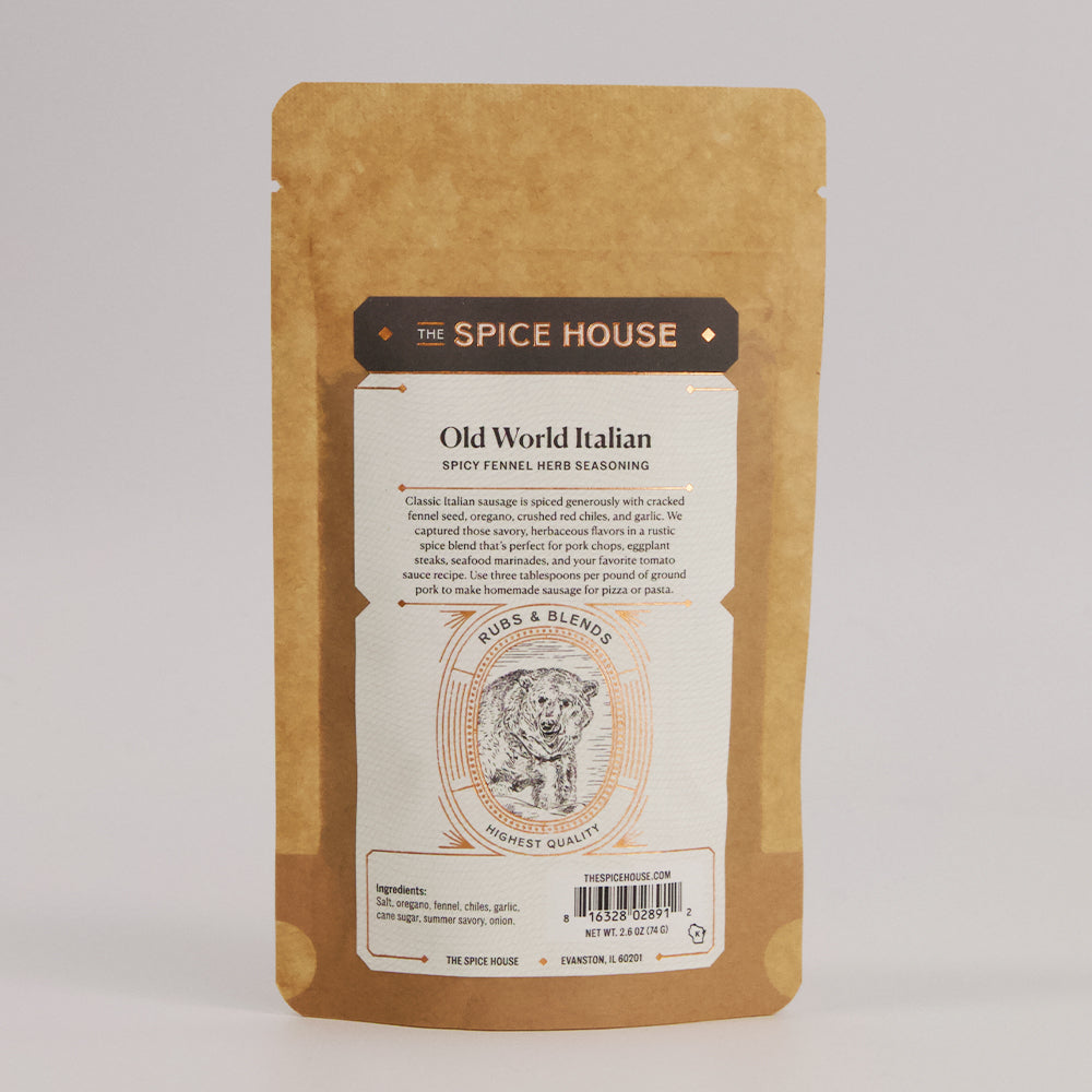 Old World Italian Rustic Fennel & Herb Seasoning - The Spice House
